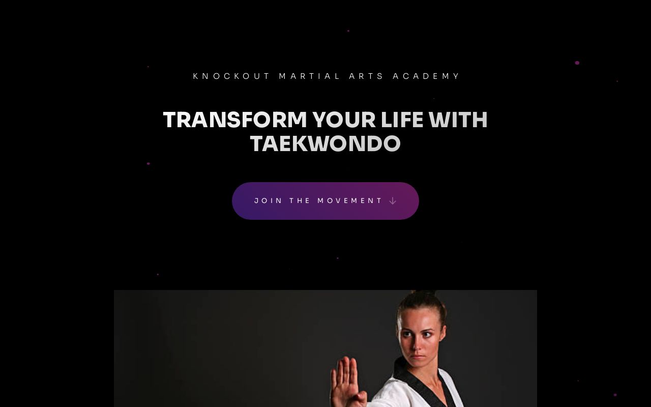 Knockout Martial Arts Academy | Premier Taekwondo Training in Hyderabad